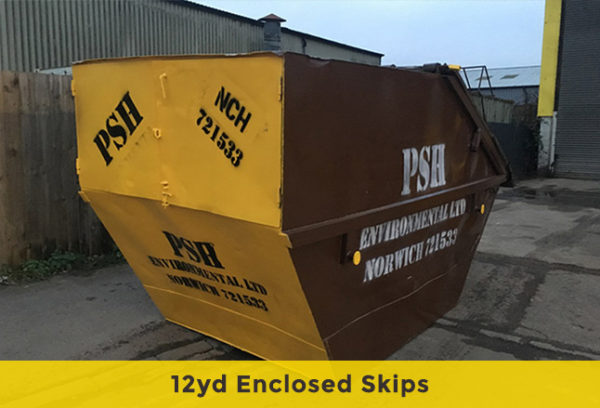 12 Yard Skip Hire Norfolk | PSH Environmental