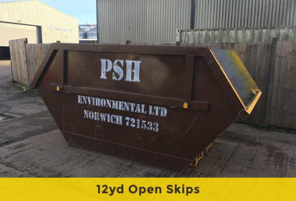 12 Yard Skip Hire Norfolk | PSH Environmental